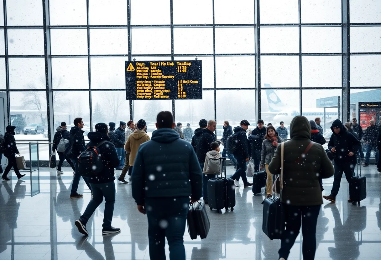 Hartsfield-Jackson Airport disruptions due to winter storm