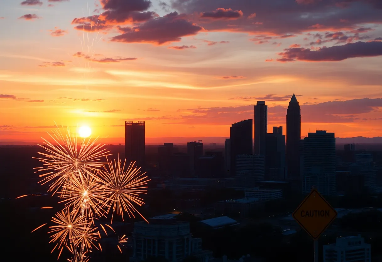 Atlanta Red Flag Warning Impacts Fireworks Safety