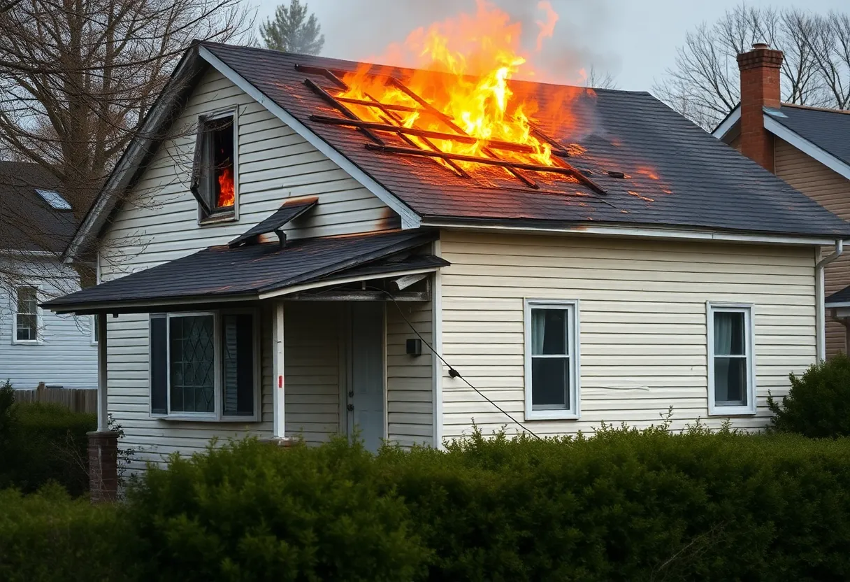 Atlanta Vehicle Fire Displaces Family