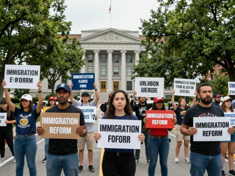 Atlanta Protest Against ICE Funding and Enforcement