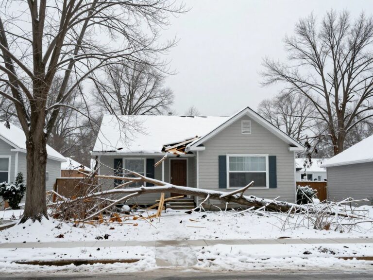 Sandy Springs Winter Storm Causes Damage and Injuries